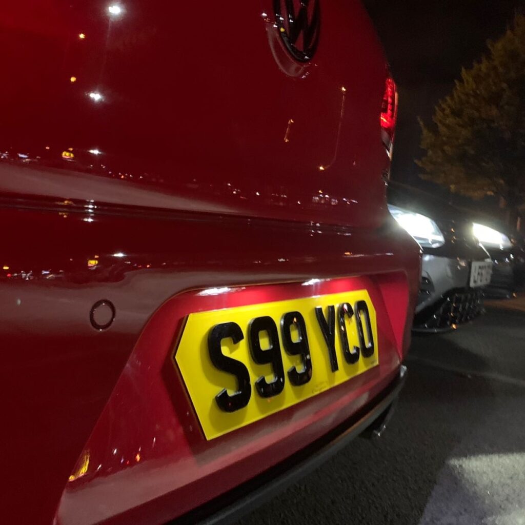 4D 3mm Lambo Cut Number Plates – Unique Number Plates