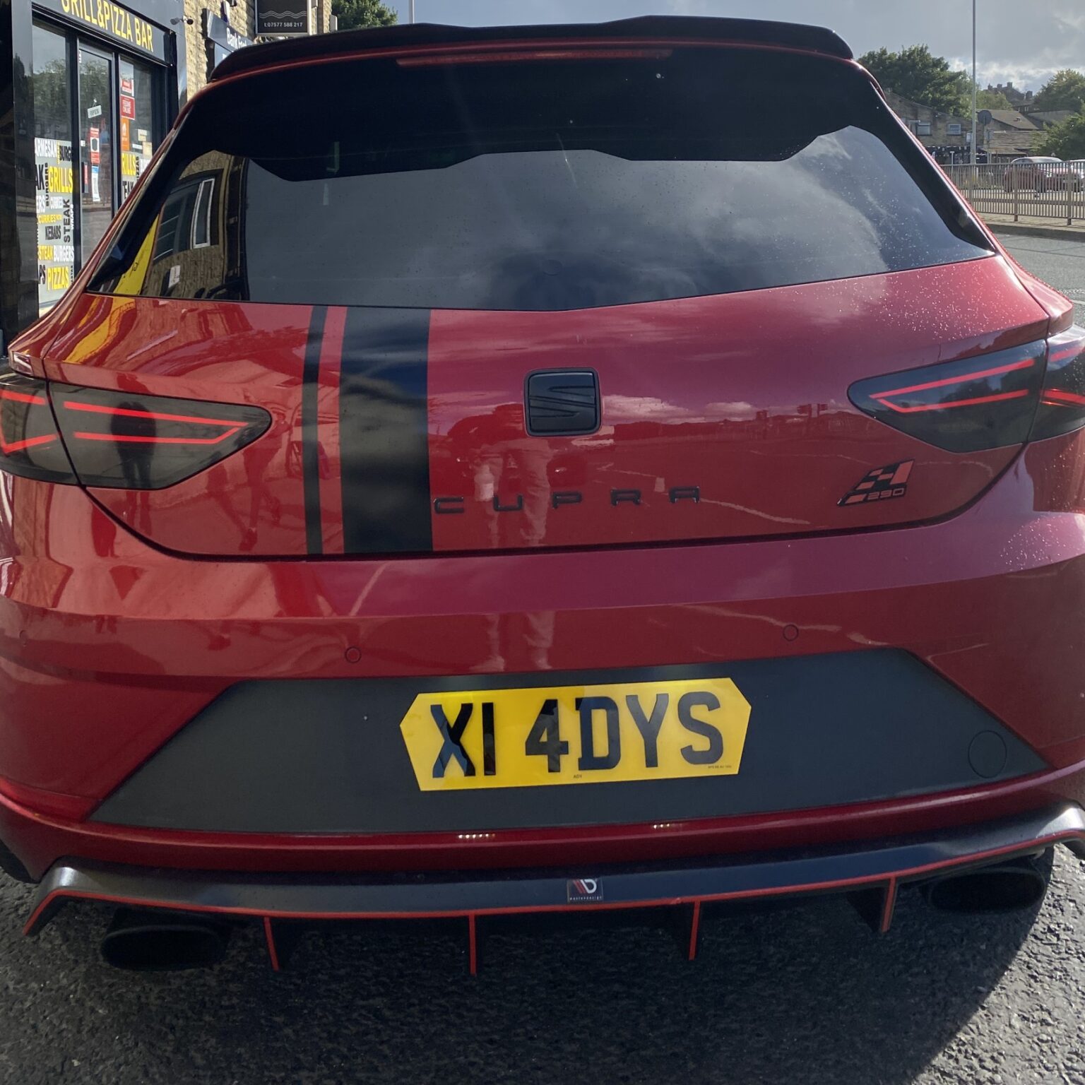 4D 3mm Lambo Cut Number Plates – Unique Number Plates